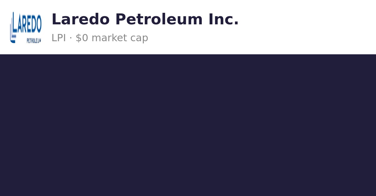 Laredo Petroleum (LPI) | Finance information