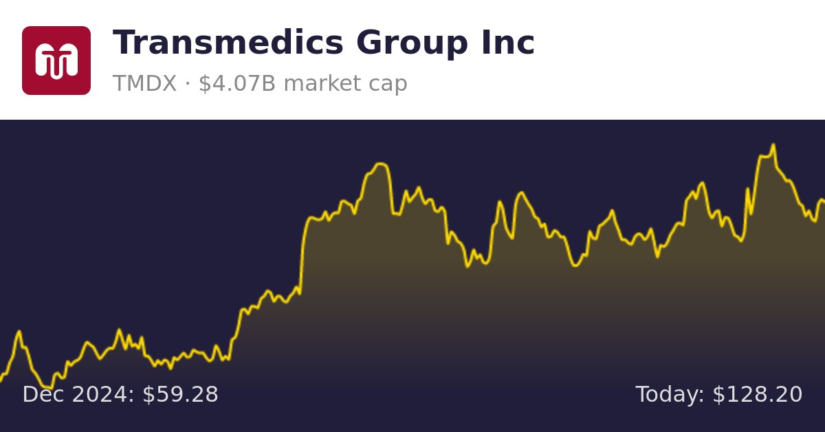 Transmedics Group (TMDX) | Finance information